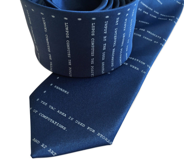 Apollo 11 Source Code Necktie
