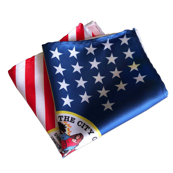 pocket square flag