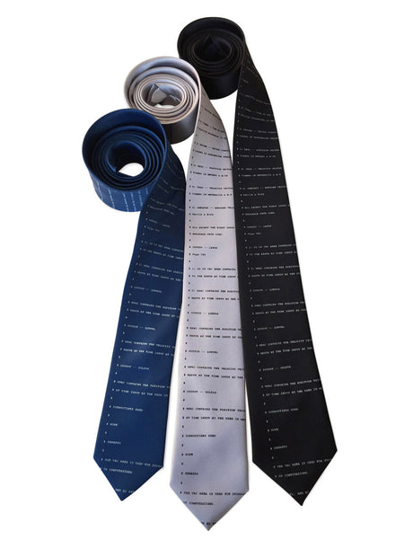 Apollo 11 Source Code Necktie