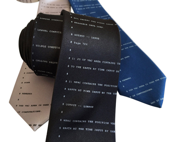 Apollo 11 Source Code Necktie