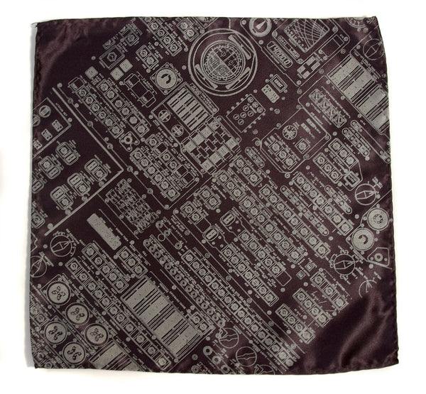 Apollo Cockpit Pocket Square – Cyberoptix TieLab
