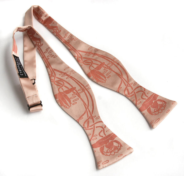 Lotus Blossom Bow Tie – Cyberoptix TieLab
