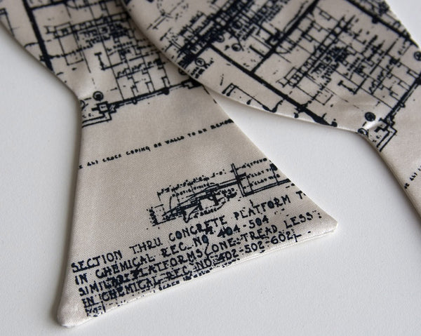 Blueprint Bow Tie, Cass Tech Detroit – Cyberoptix TieLab