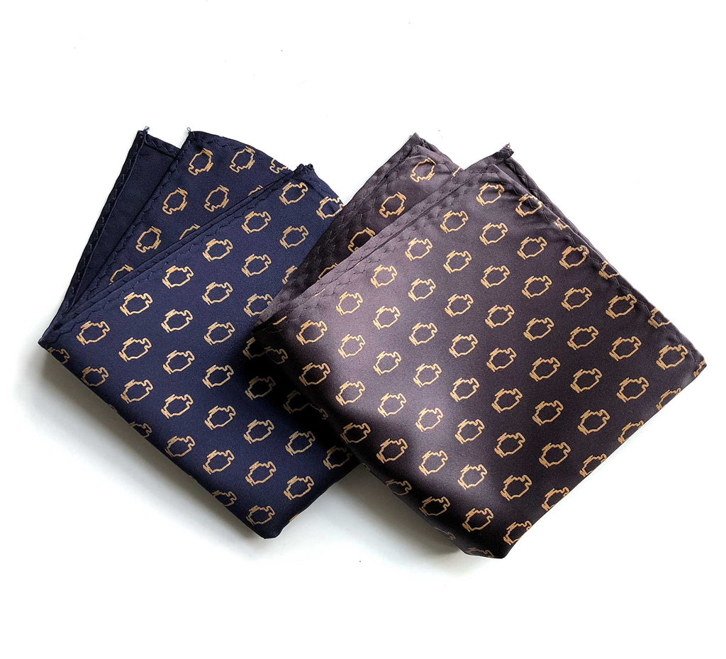 Check Engine Light Pocket Square, by Cyberoptix