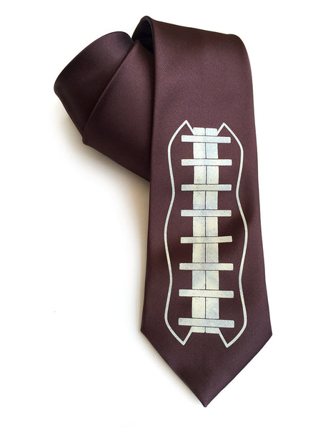Football Lacing necktie. Football fan tie by Cyberoptix