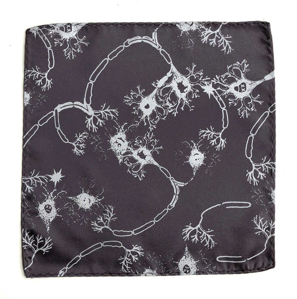 Neuron Pocket Square. Fried Brain Cells, by Cyberoptix